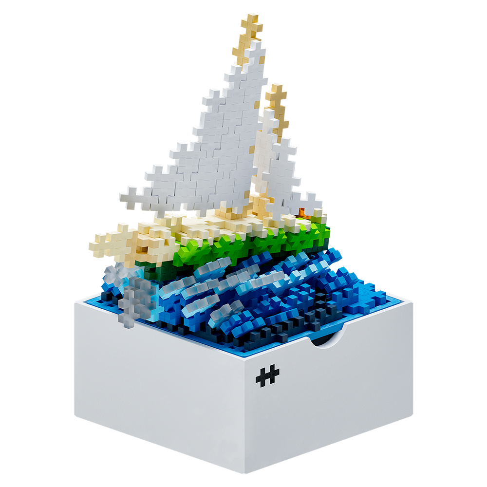 Plus Plus - Isoscapes - Sailboat - 359 pcs – La Ribouldingue