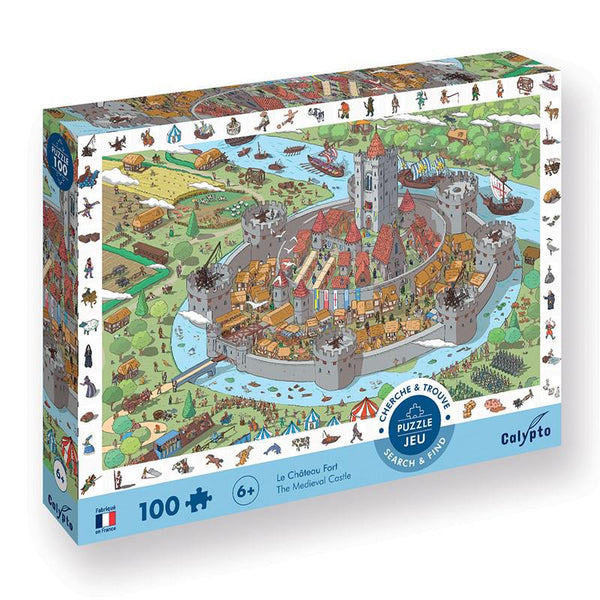 Search and Find - The Medieval Castle - 100 pcs XXL – La Ribouldingue