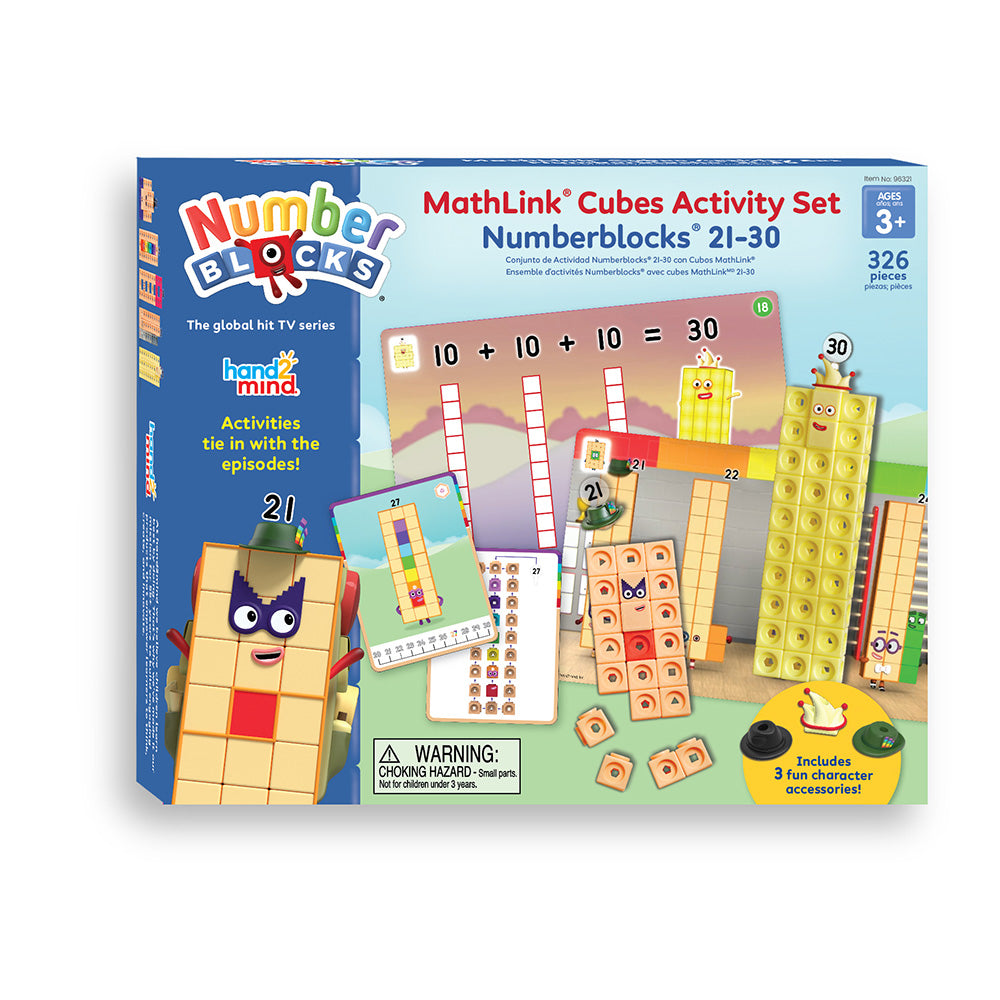 Number Blocks - MathLink Activity Kit (21-30) (Multi) — La Ribouldingue