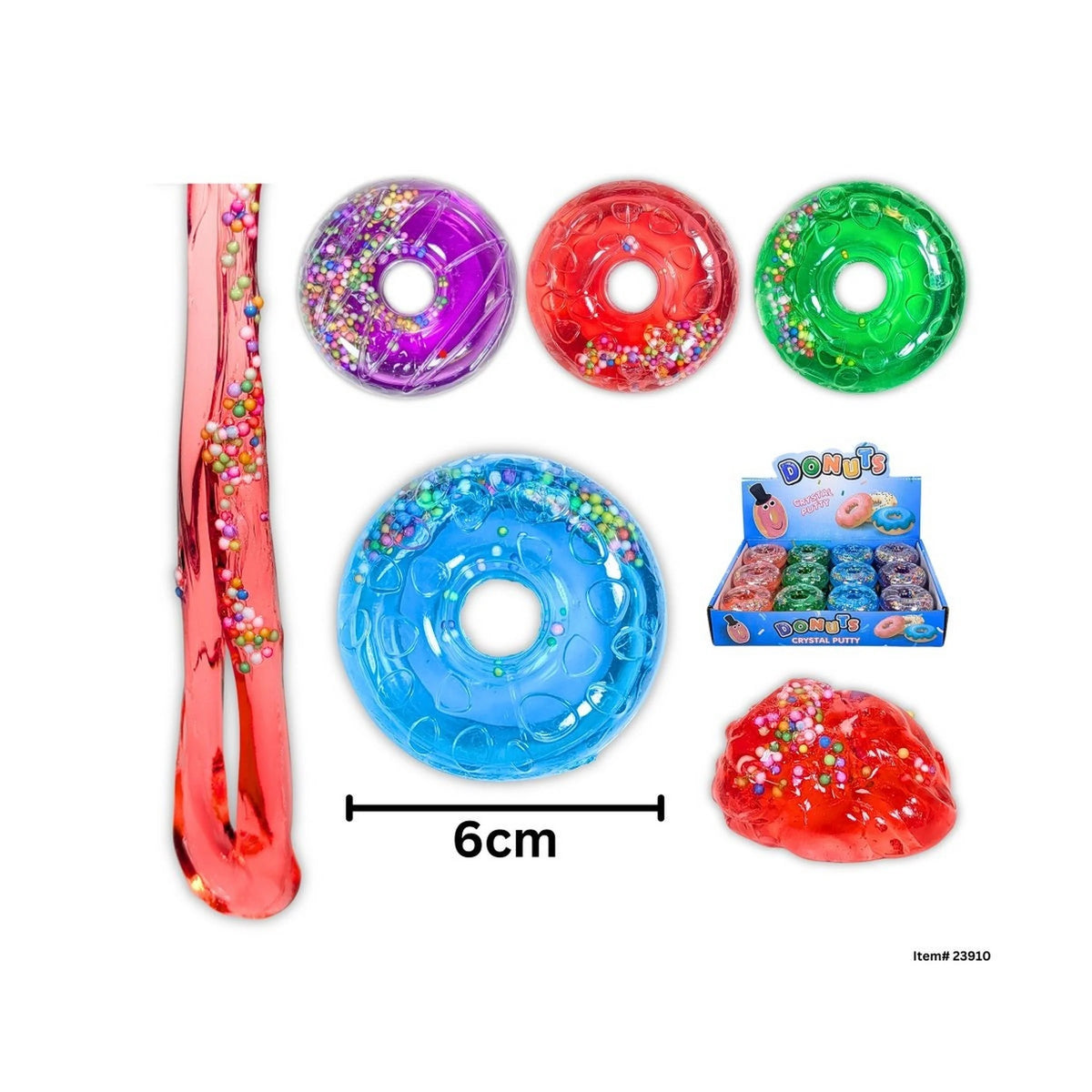 Slime Donuts with Foam Beads (assortment) – La Ribouldingue