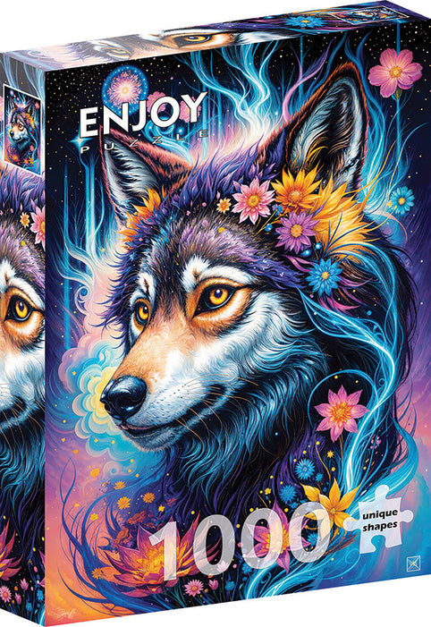Portrait de loup magique - 1000 mcx – La Ribouldingue