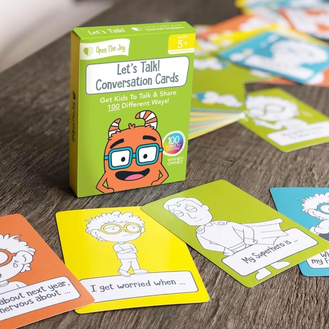 Let's Talk - Conversation Cards (En) – La Ribouldingue