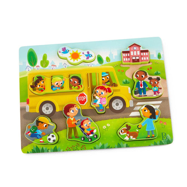Casse-Tête Chunky - Bus scolaire - 8 mcx – La Ribouldingue