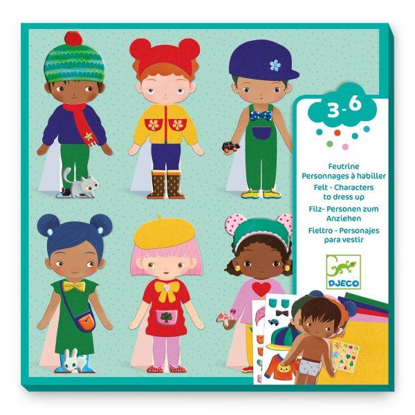 Felt - Characters to dress up — La Ribouldingue