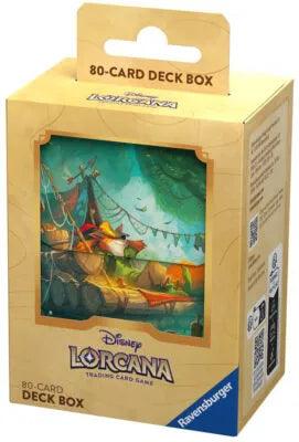 Disney Lorcana #3: Into the Inklands - Deck Box - Robin Hood – La ...