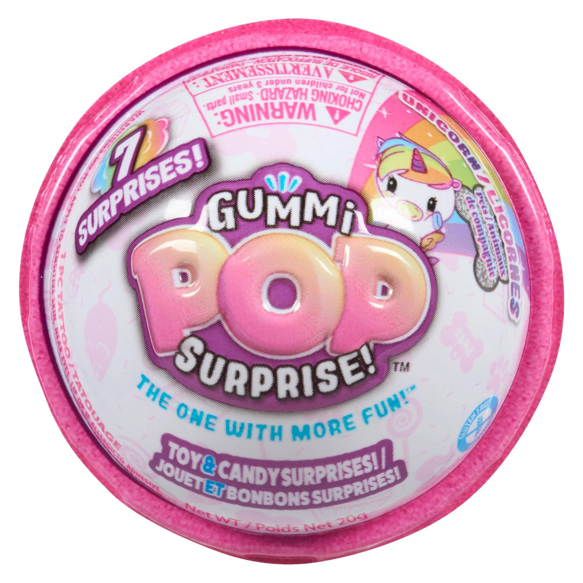 Gummi Pop Surprise - Unicorn - 20 g – La Ribouldingue