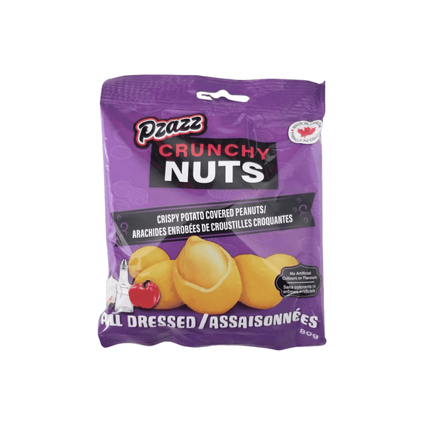 Pzazz Crunchy Nuts - Assaisonnées - 80g – La Ribouldingue