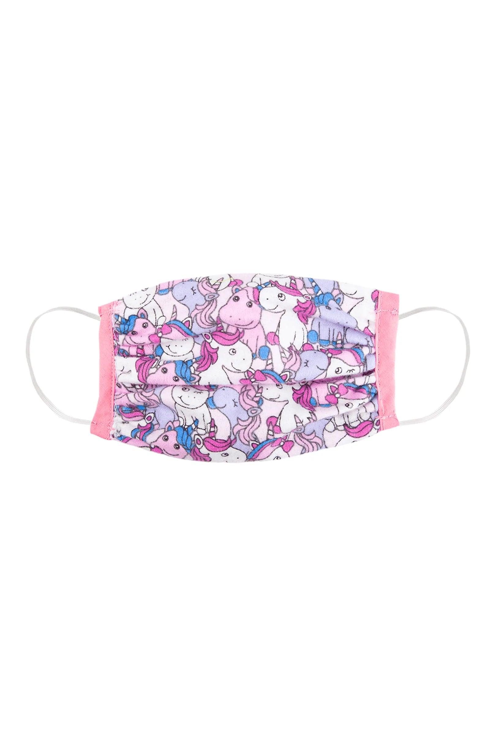 Protective mask 6-12 years - Unicorns pour 199$ à La Ribouldingue