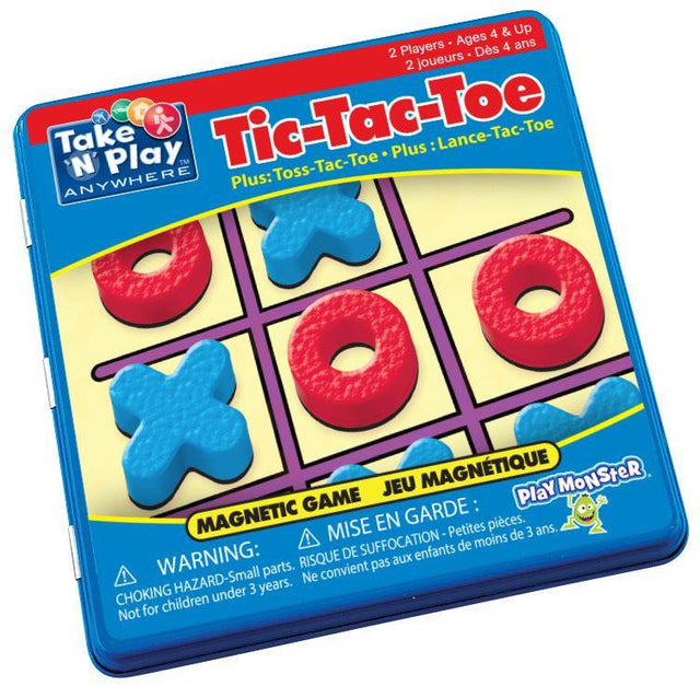 Tic-Tac-Toe - Travel Magnetic (Bil) – La Ribouldingue